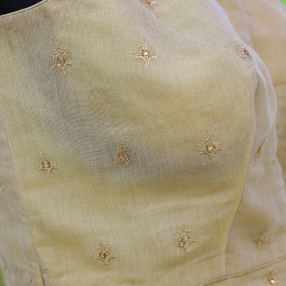 Golden Tissue Blouse